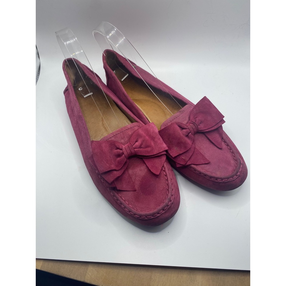 Ugg Suede Bow Loafer Driving Moccasins Slip On Shoes … - Gem